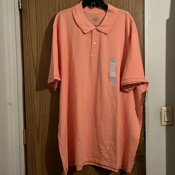 St. John's Bay | Shirts | Mens Peach Polo Shirt | Poshmark